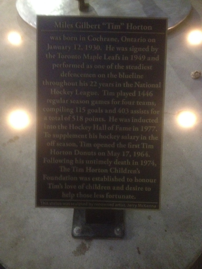 Tim Hortons Museum - Store 1 (Hamilton) - Chase March