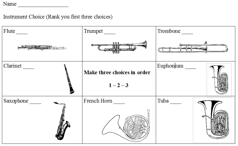 Student Choice in Instrumental Music – Chase March – Official Site