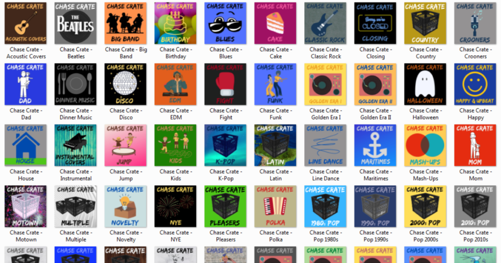 Perfectly Organized DJ Crates - Chase March - Official Site